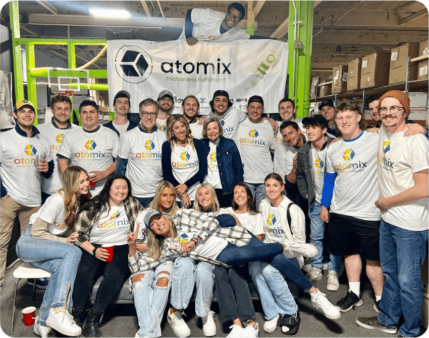 Atomix | About Us | Behind the Scenes of The Hyper-Growth 3PL Fulfillment Company